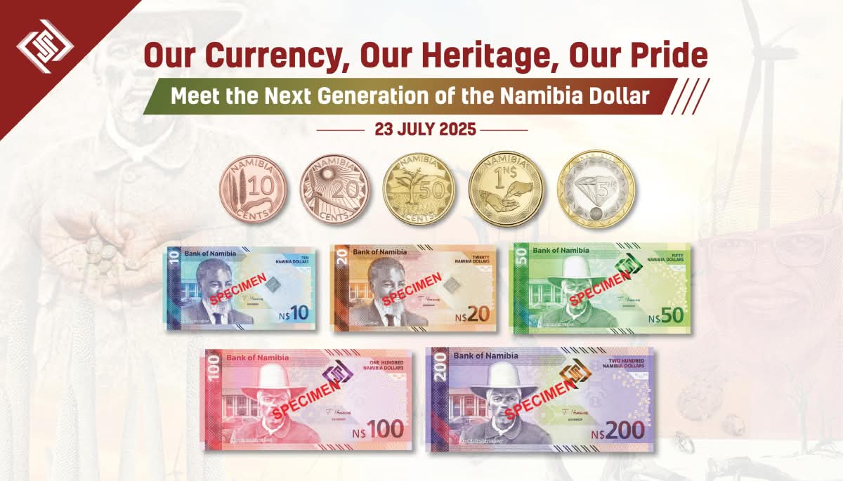 New Namibian Banknotes and Coins Unveiled, Aligned with National ...