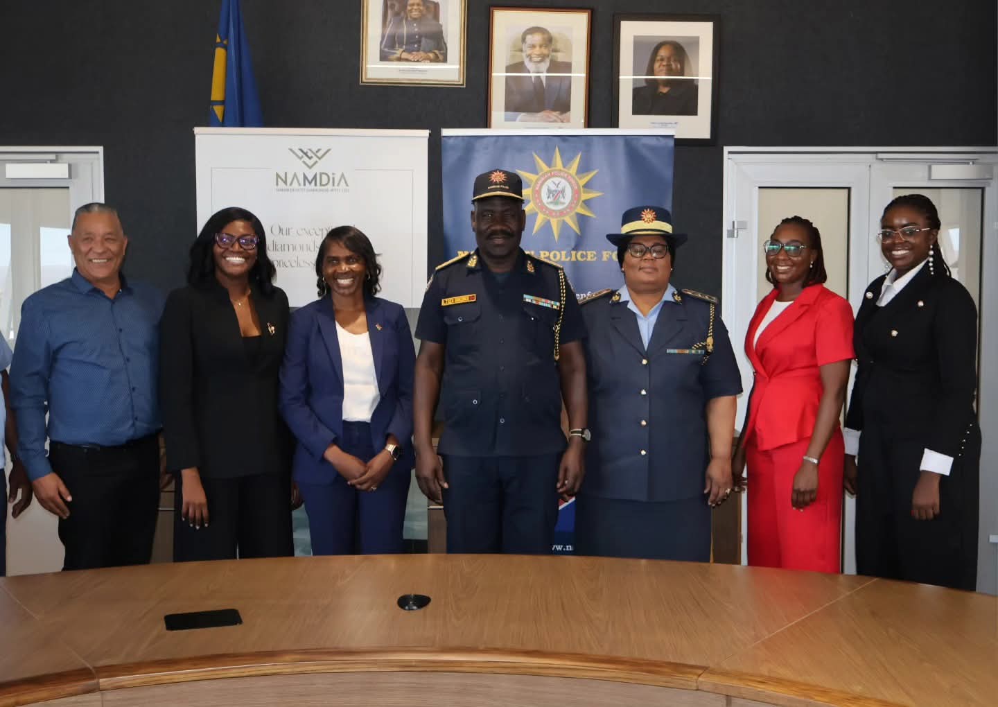 The Namibian Police Force and NAMDIA Strengthen Cooperation to ...